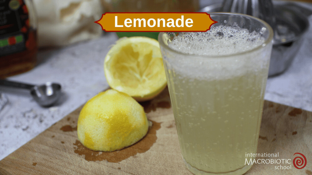 Lemonade Recipe | International Macrobiotic School